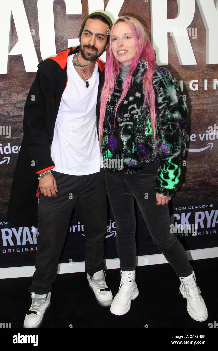 New York, NY, USA. 29th Oct, 2019. Ringo Merea and Mery Racauchi at the ...
