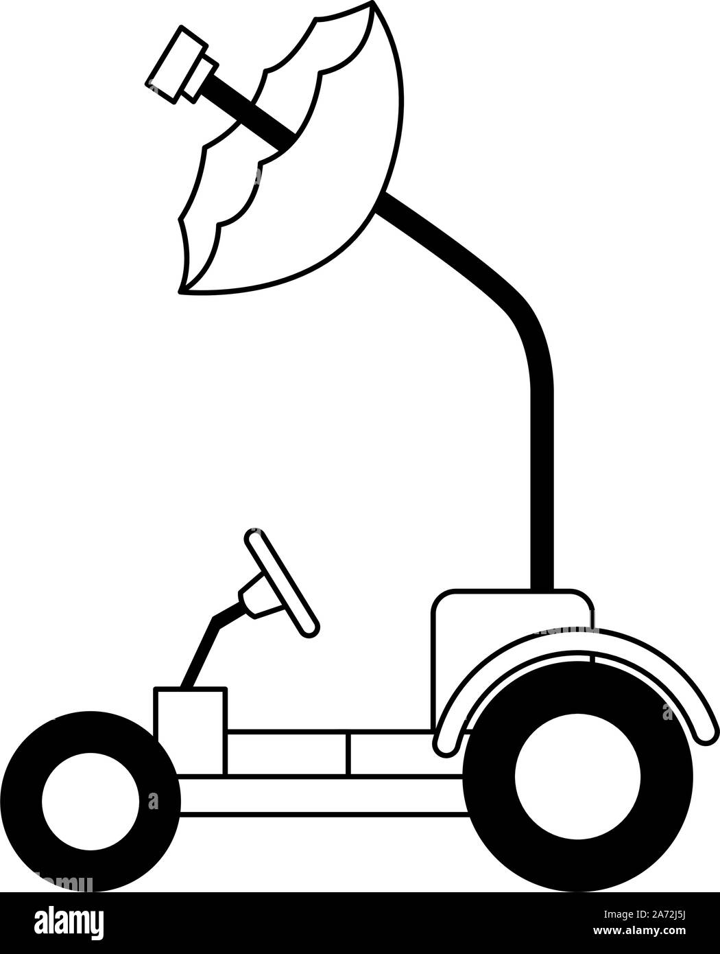 Spaceship Car Stock Vector Images - Alamy