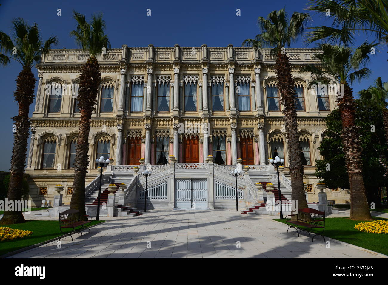 Ciragan palace building in turkey hi-res stock photography and images ...