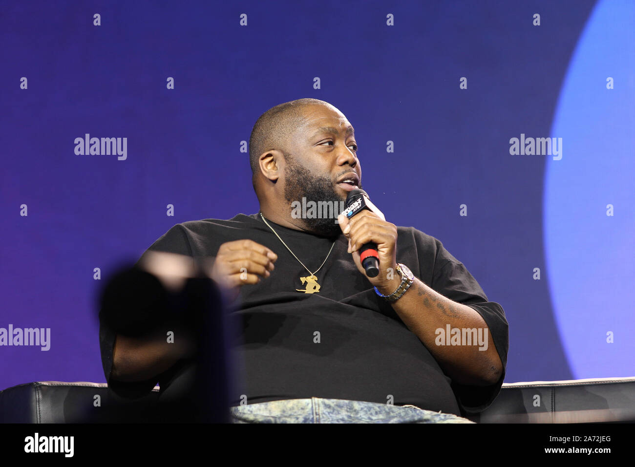 Rapper Killer Mike on stage at the Revolt Summit x AT&T LA on October ...