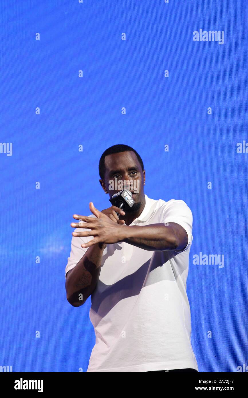 Sean Combs aka Diddy at the Revolt Summit x AT&T LA on October 25, 2019 ...