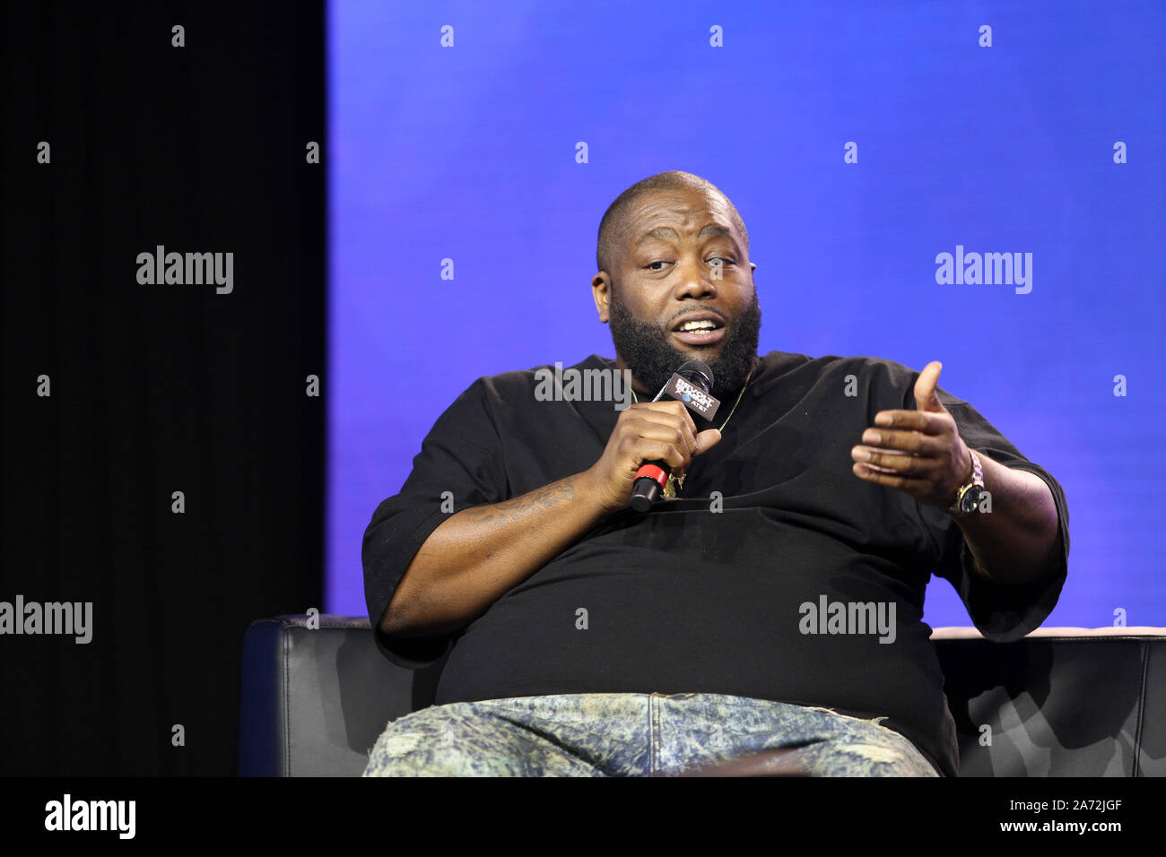 Rapper Killer Mike on stage at the Revolt Summit x AT&T LA on October ...