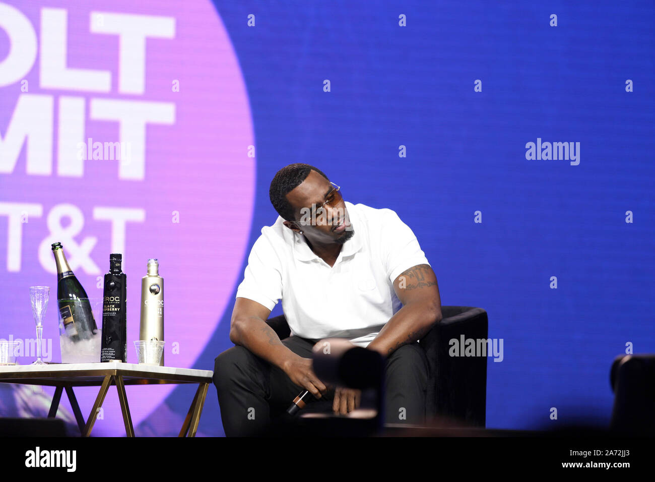 Sean Combs aka Diddy at the Revolt Summit x AT&T LA on October 25, 2019 ...