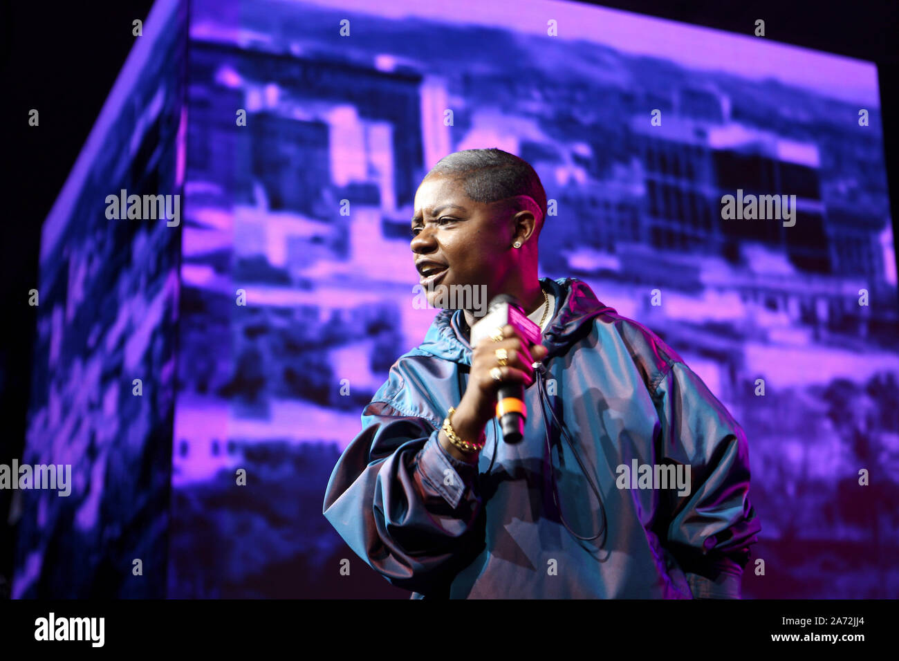 Bre-Z performs at the Revolt Summit x AT&T LA on October 26, 2019 at ...