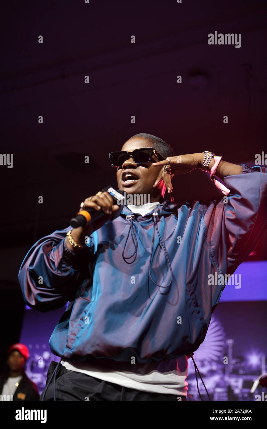 Bre-Z performs at the Revolt Summit x AT&T LA on October 26, 2019 at ...