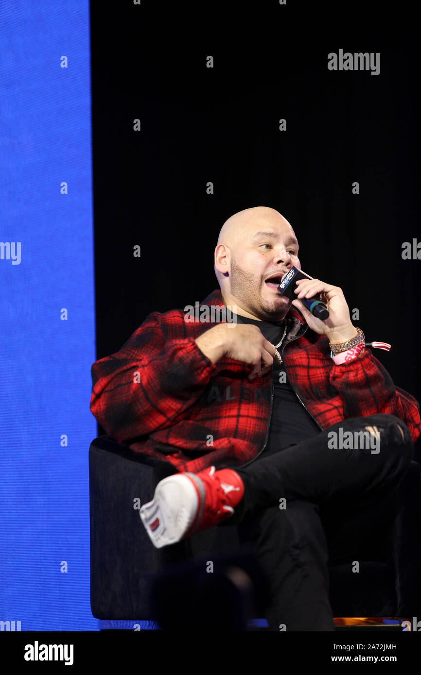 Rapper Fat Joe on stage at the Revolt Summit x AT&T LA on October 25 ...