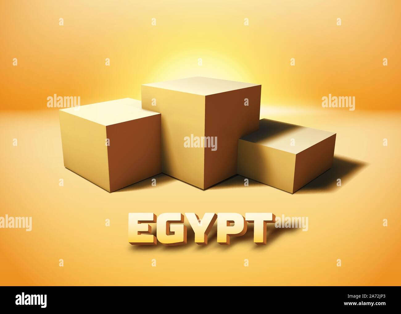 Egypt giza khufu pyramid Stock Vector Images - Alamy