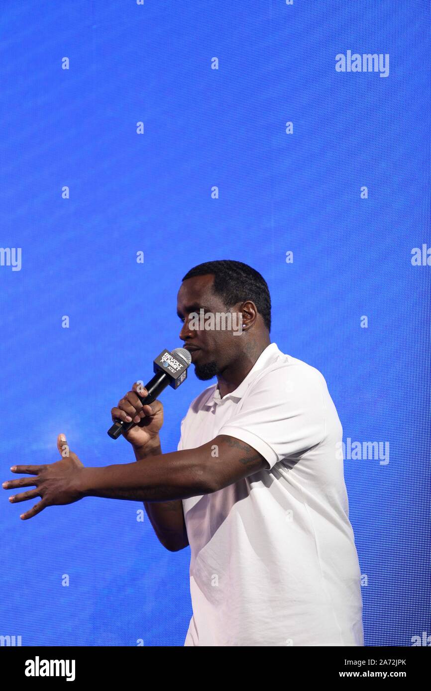 Sean Combs aka Diddy at the Revolt Summit x AT&T LA on October 25, 2019 ...