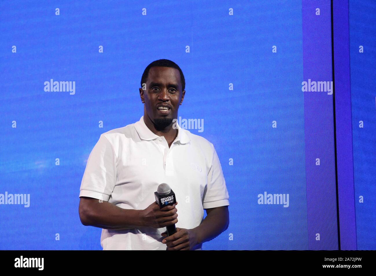 Sean Combs aka Diddy at the Revolt Summit x AT&T LA on October 25, 2019 ...