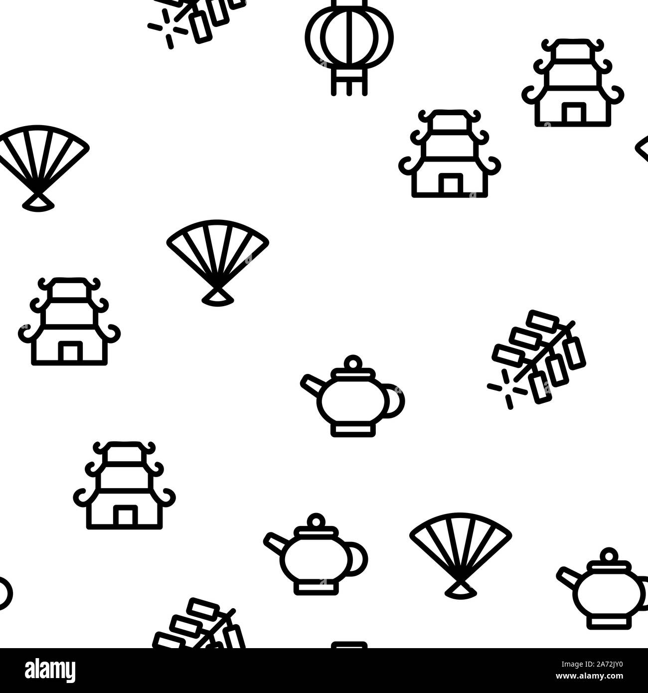 China Vector Seamless Pattern Stock Vector Image & Art - Alamy