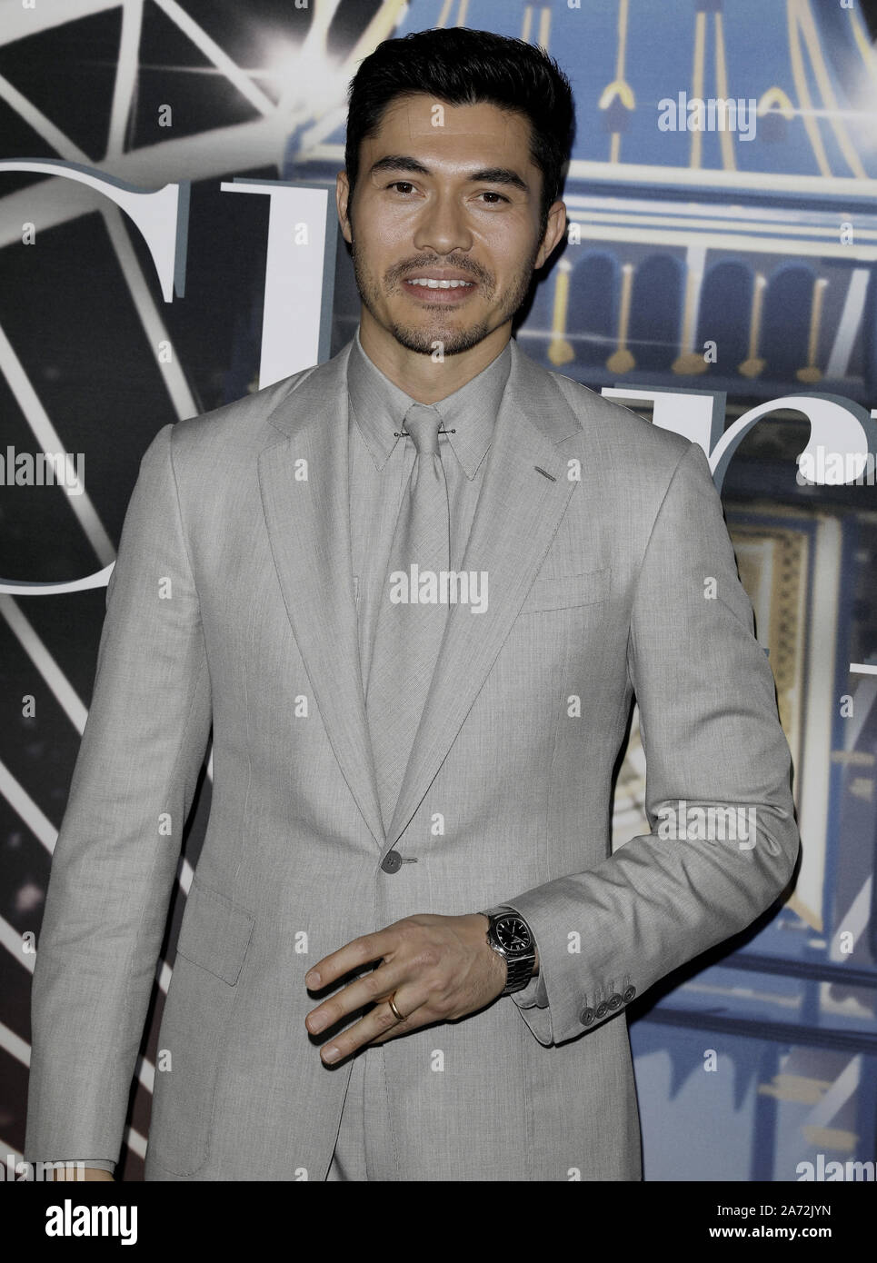 New York, United States. 29th Oct, 2019. Actor Henry Golding attends ...