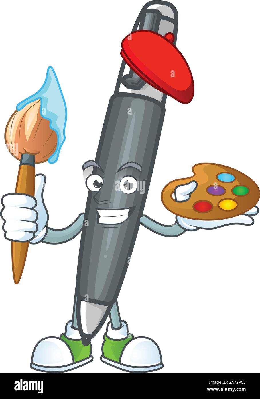 Silver and black ballpoint pen art hi-res stock photography and images ...