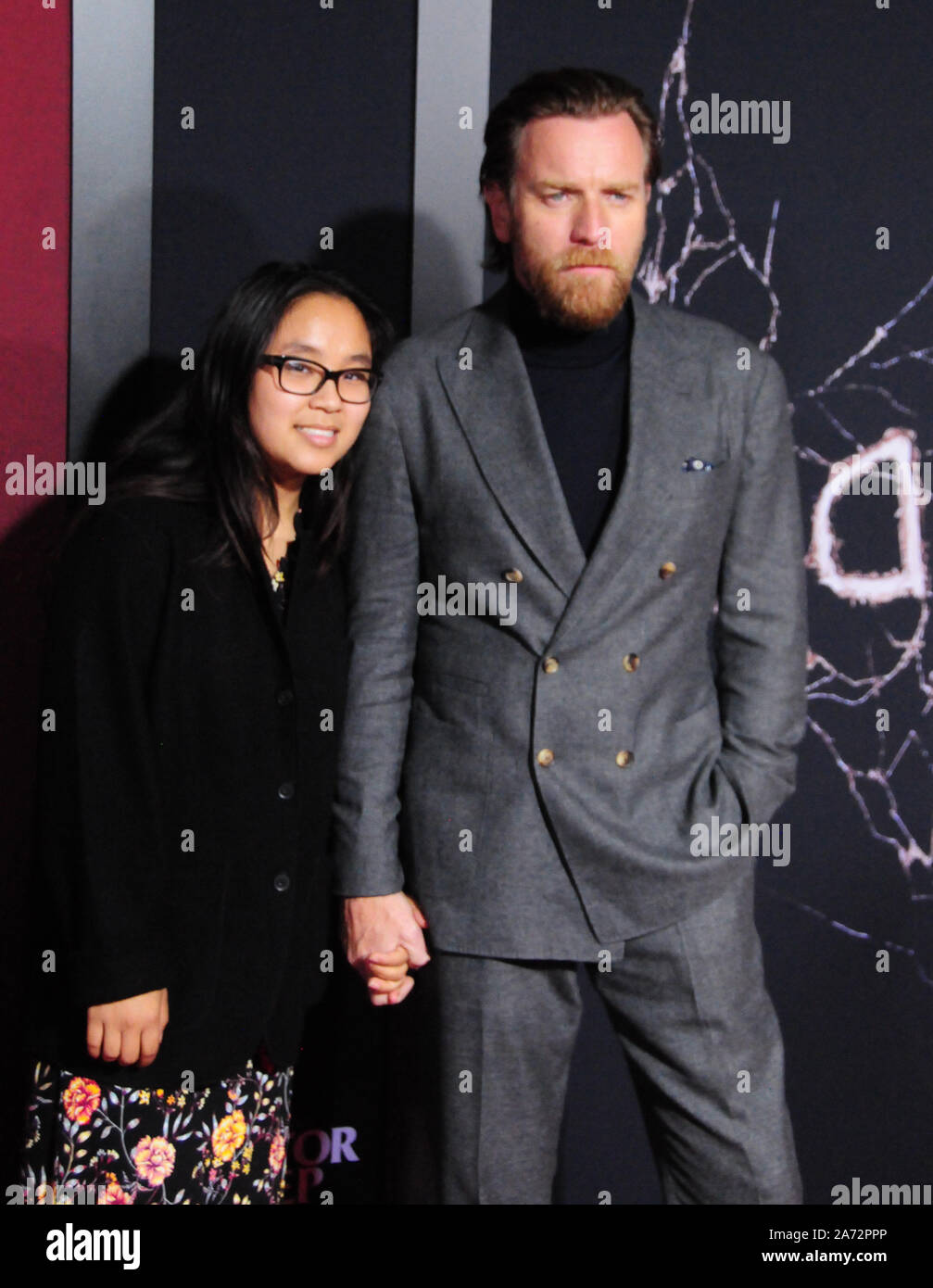 Los Angeles, California, USA 29th October 2019 Actor Ewan McGregor and ...
