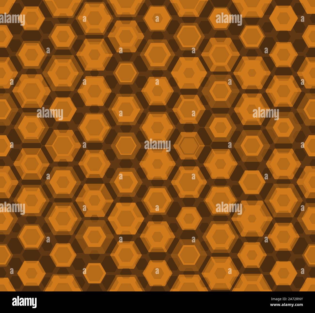 Orange hexagon pattern hi-res stock photography and images - Alamy