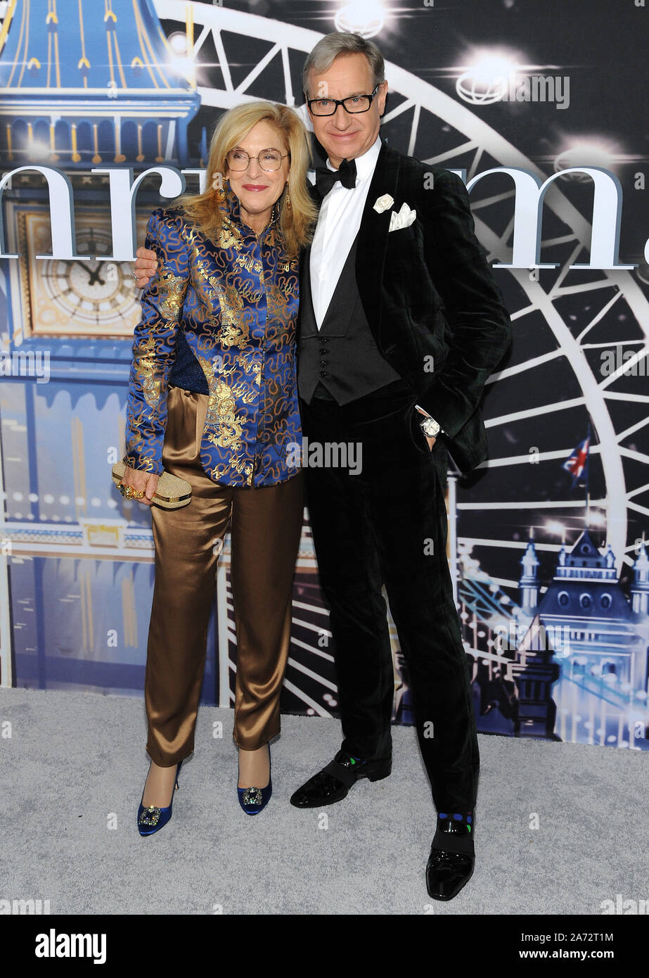 New York, NY, USA. 29th Oct, 2019. Paul Feig and Laura Feig at the New ...