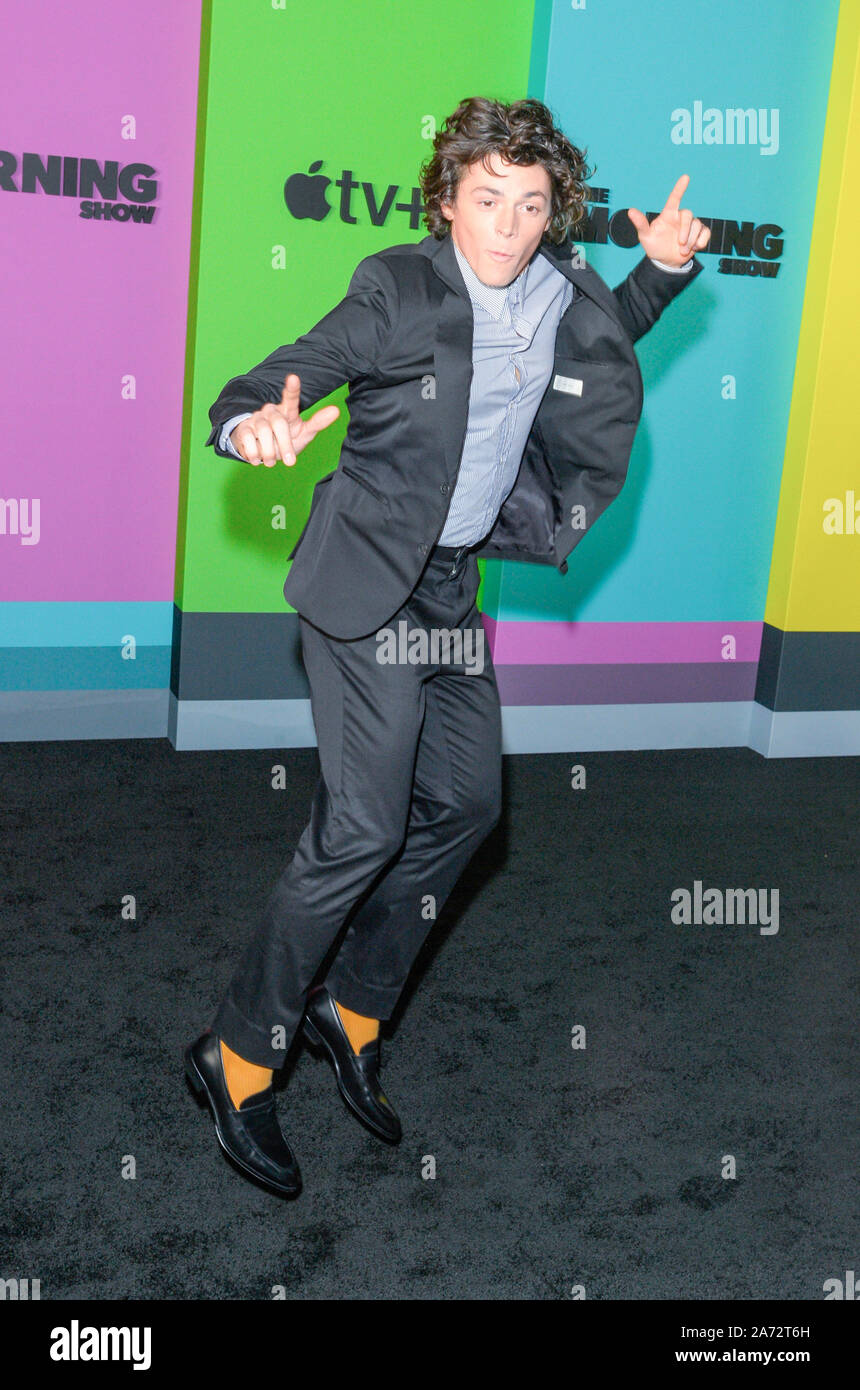 New York, NY - October 28, 2019: Adrian Blake Enscoe attends world ...