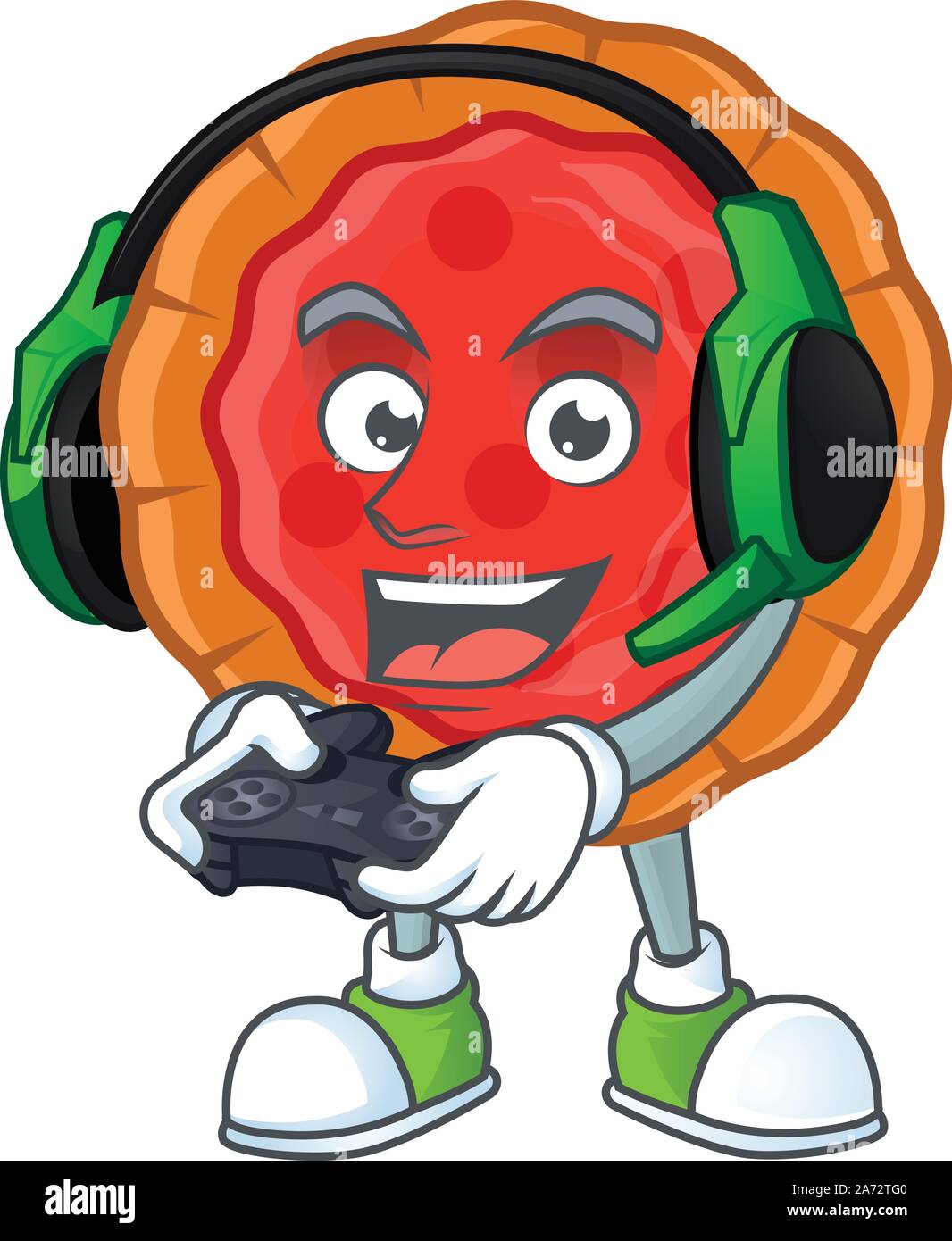 Pie gaming Stock Vector Images - Alamy