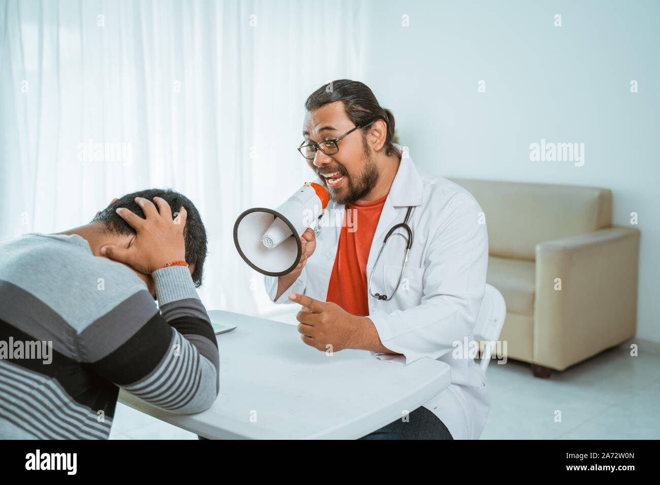 Angry Patient Doctor