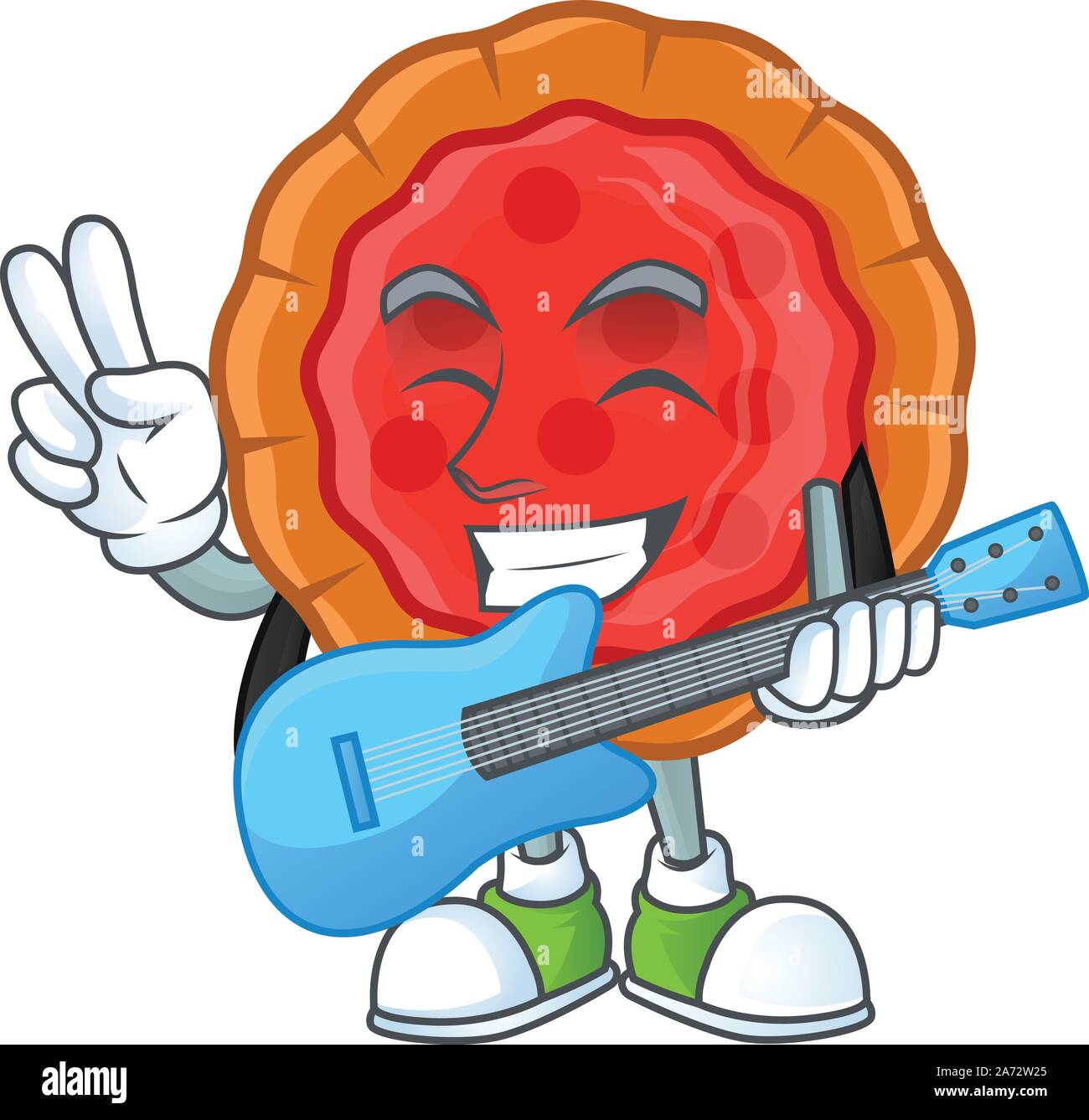 Making cherry pie Stock Vector Images - Alamy