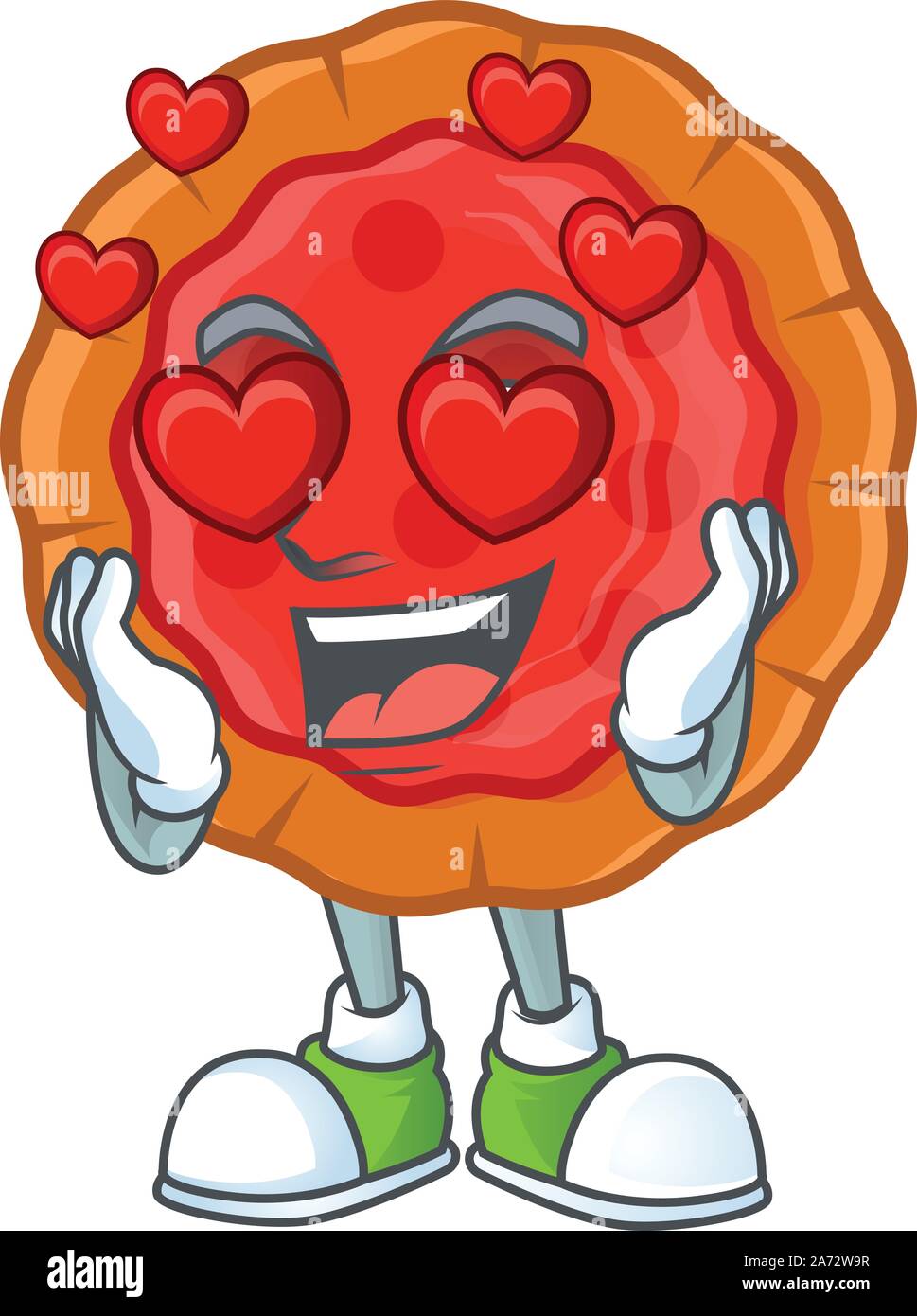 Making cherry pie Stock Vector Images - Alamy