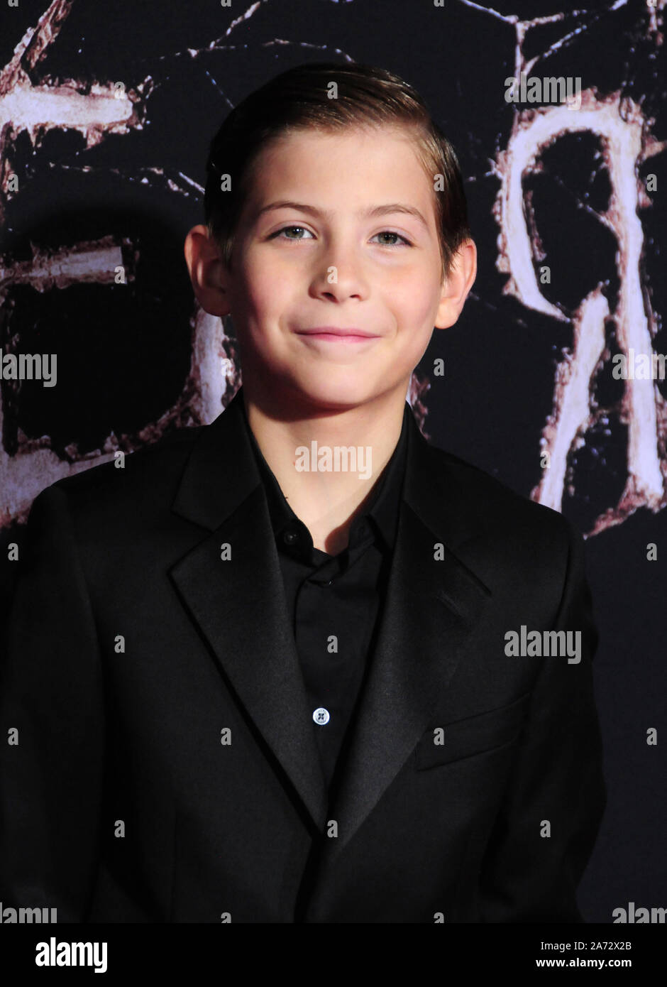 Los Angeles, California, USA 29th October 2019 Actor Jacob Tremblay ...