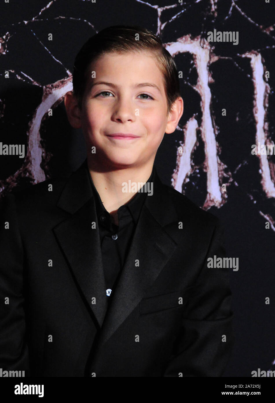 Los Angeles, California, USA 29th October 2019 Actor Jacob Tremblay ...