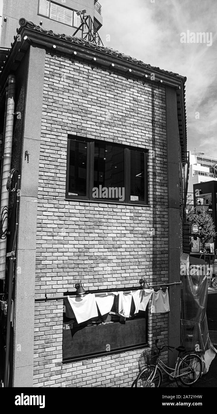 Japanese bricks Black and White Stock Photos & Images - Alamy