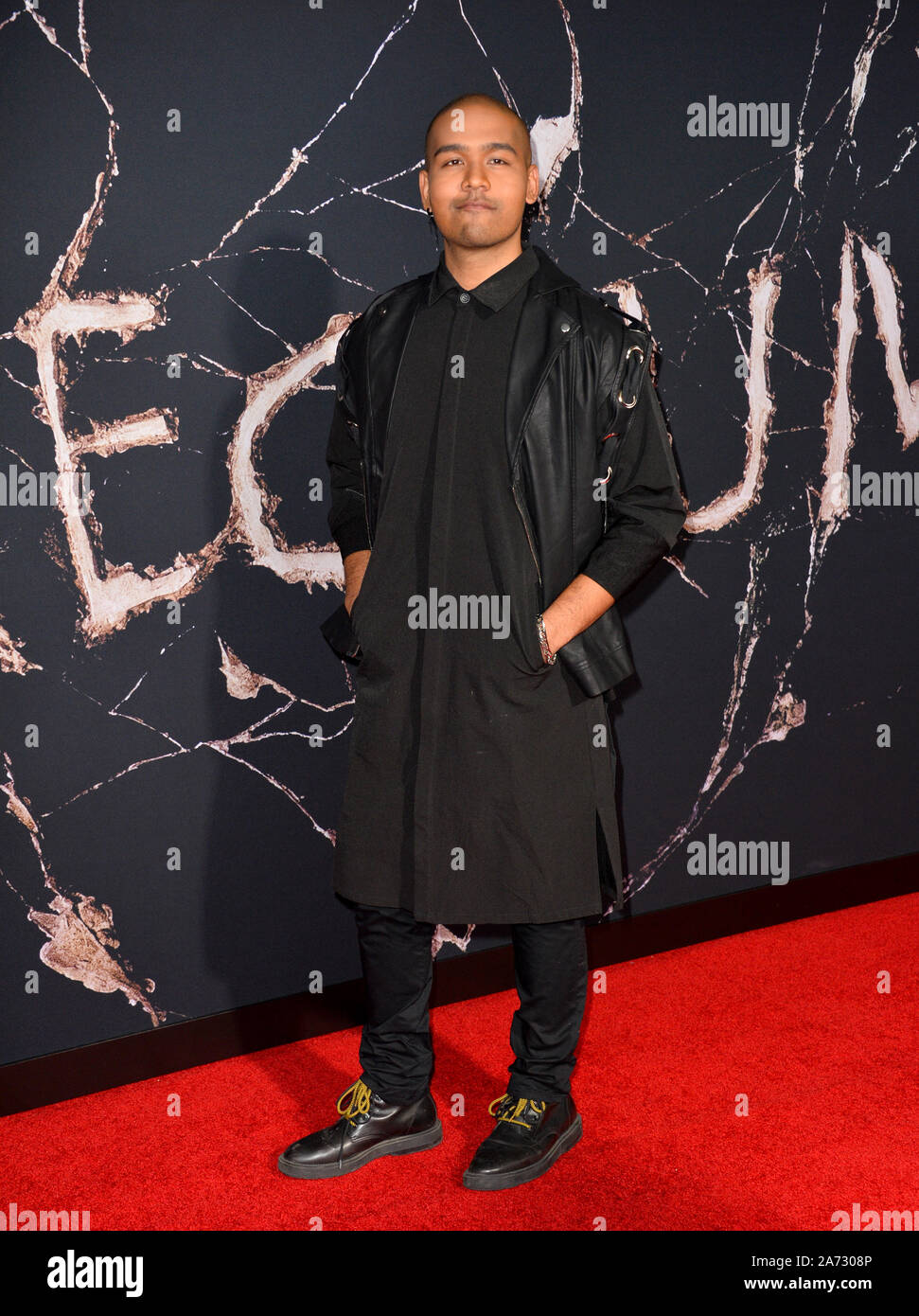 LOS ANGELES, USA. October 29, 2019: Joshua Simon at the US premiere of ...