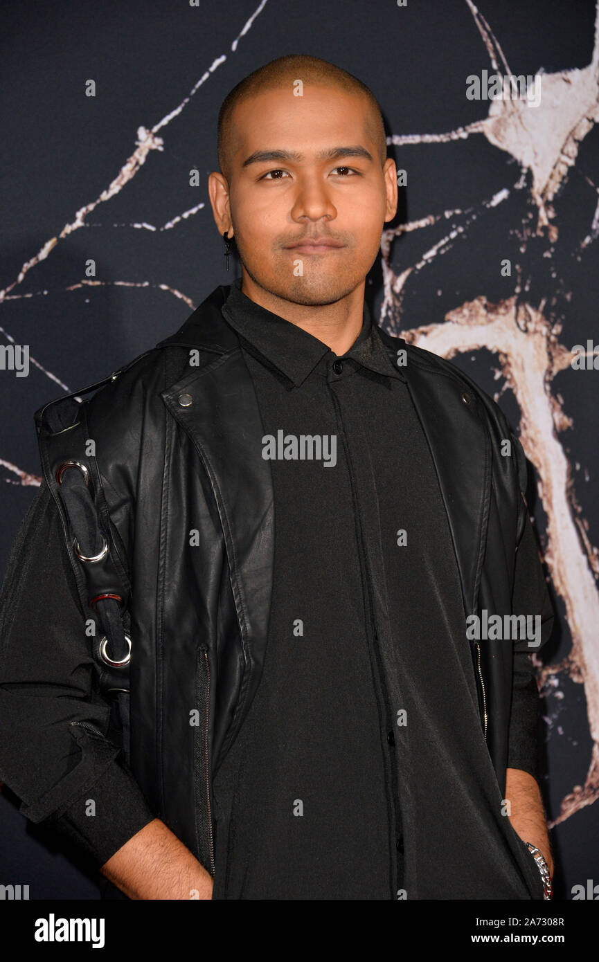 LOS ANGELES, USA. October 29, 2019: Joshua Simon at the US premiere of ...