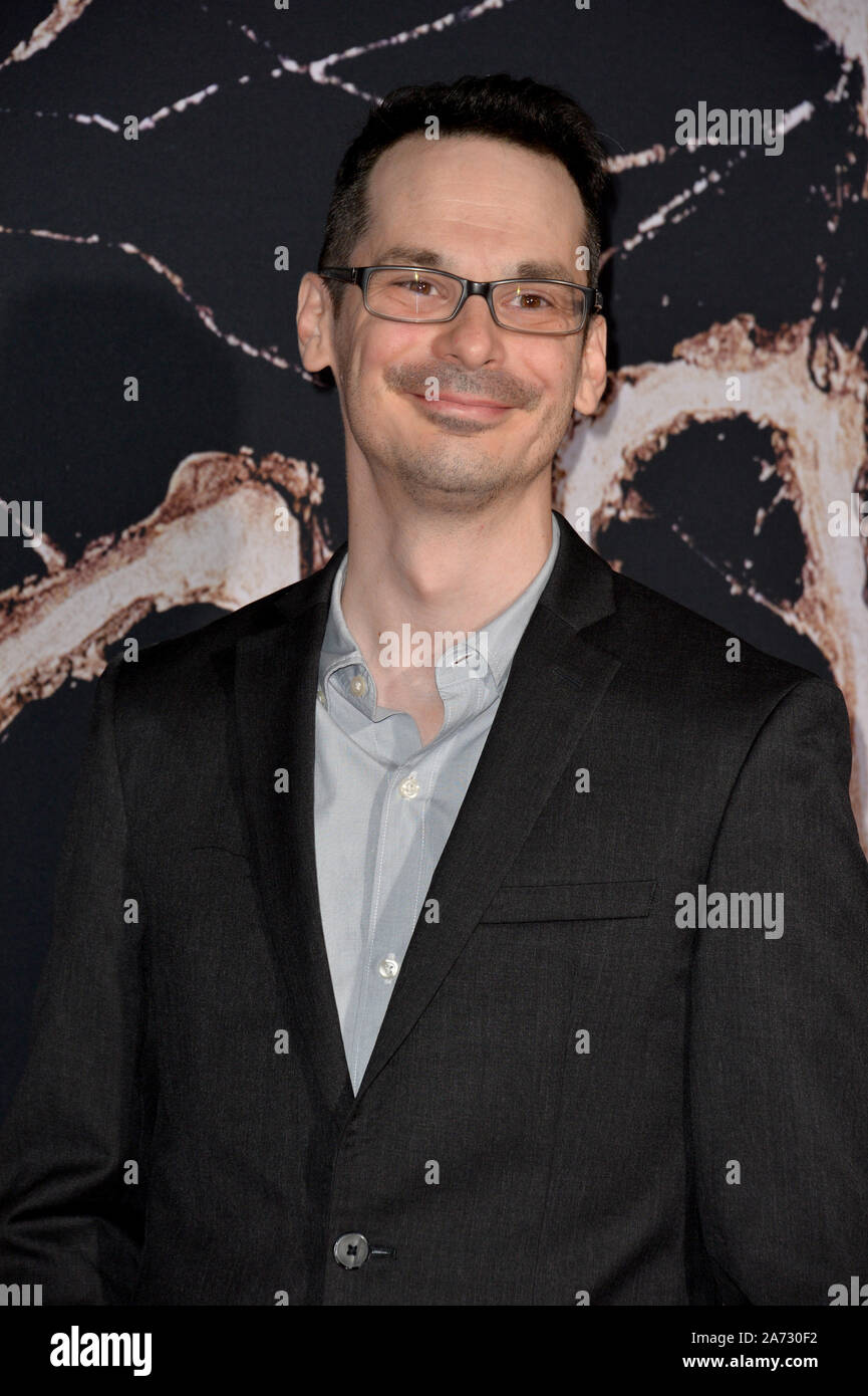 LOS ANGELES, USA. October 29, 2019: James Flanagan at the US premiere ...