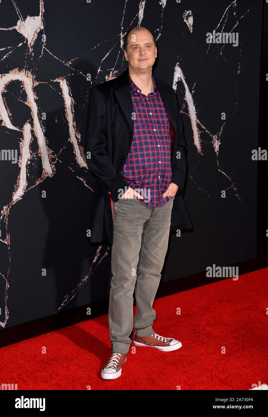 LOS ANGELES, USA. October 29, 2019: Mike Flanagan at the US premiere of ...
