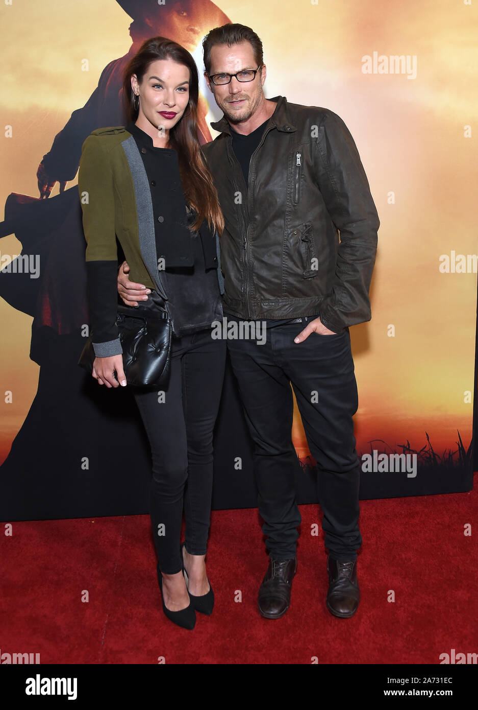 October 29, 2019, Los Angeles, California, USA: Jason Lewis and Liz ...
