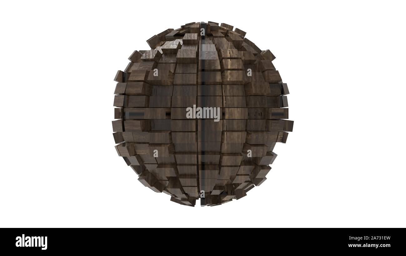 3d rendering of a sphere that looks like its exploding expanding Stock ...