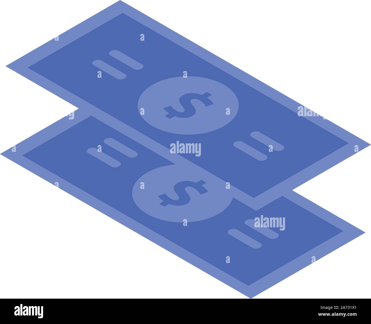 Dollar money icon, isometric style Stock Vector Image & Art - Alamy