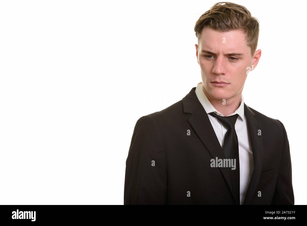 Serious businessman in formal suit hi-res stock photography and images ...