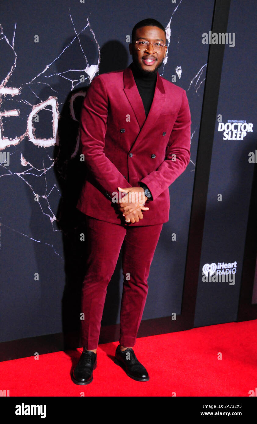 Los Angeles, California, USA 29th October 2019 Actor Zachary Momoh ...