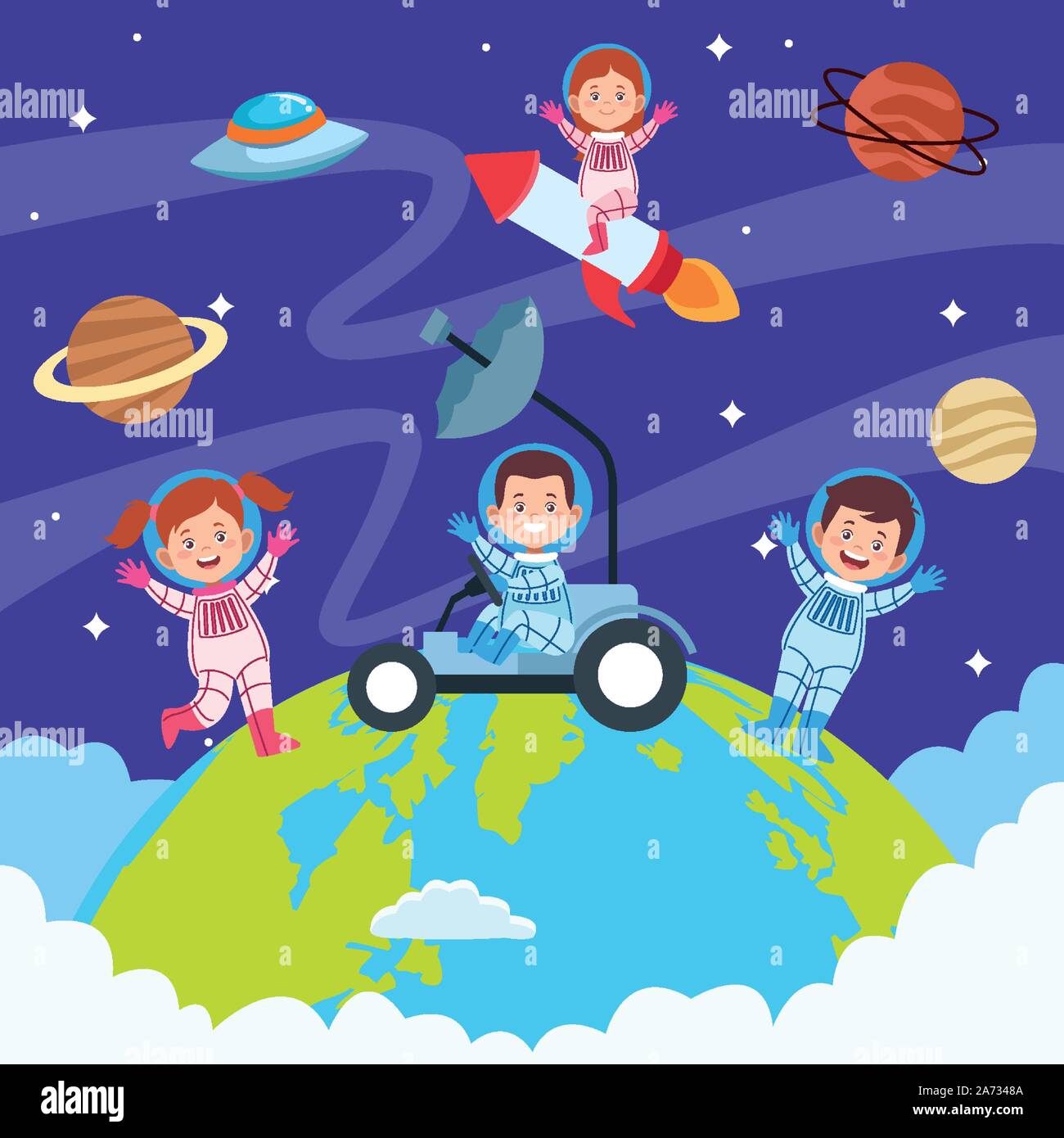 Solar System Planets For Kids High Resolution Stock Photography and ...