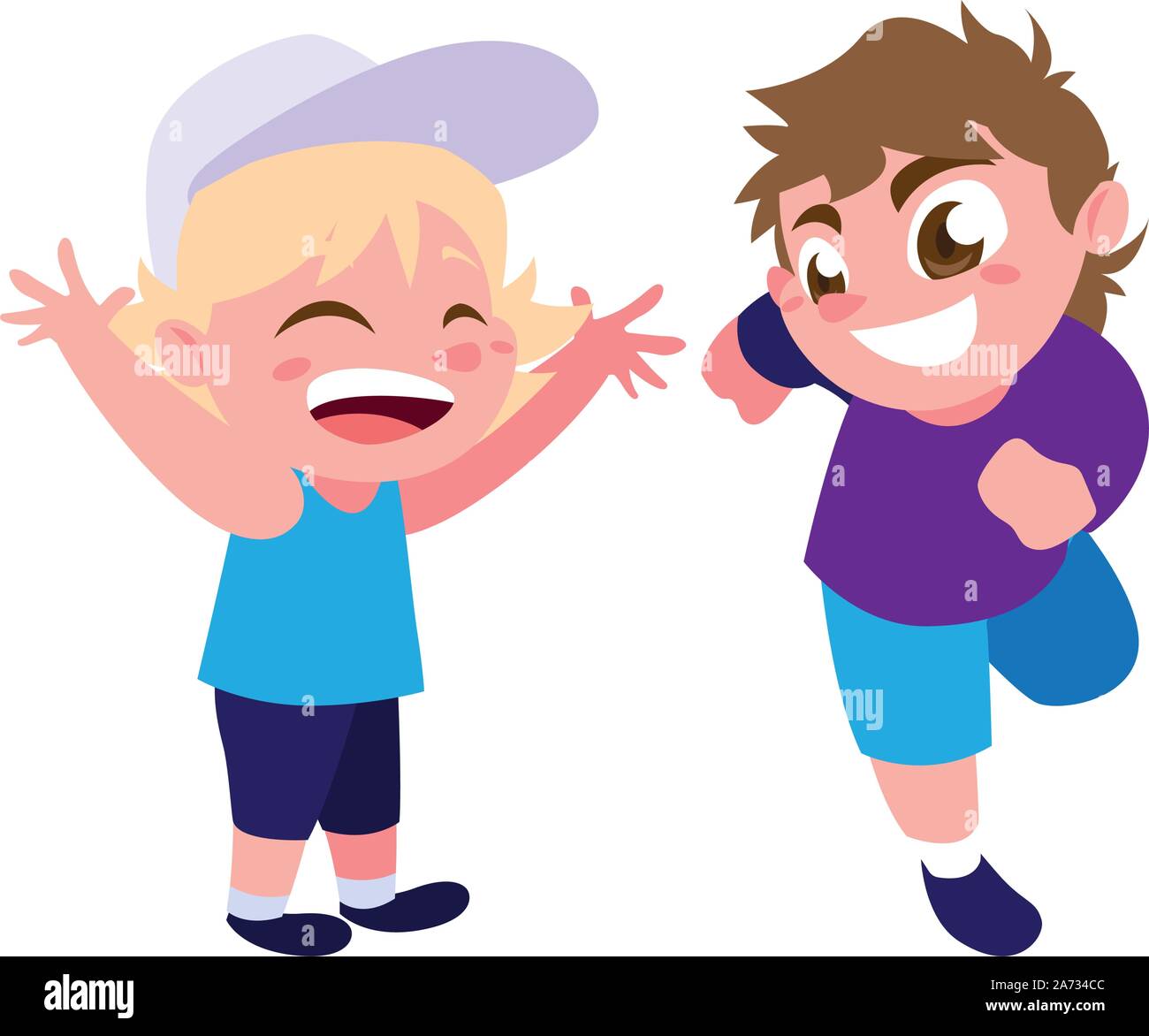 Boys cartoons design, Kid childhood little people lifestyle and person ...