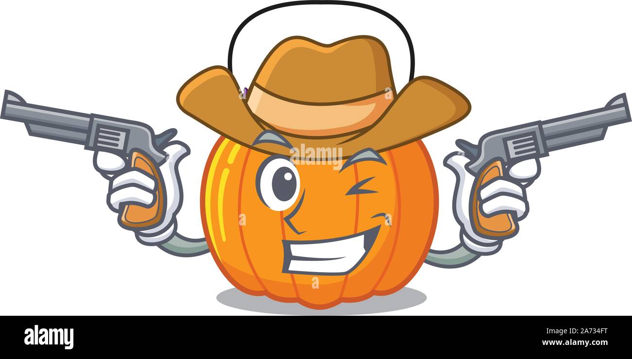 Cowboy candy bucket in a cartoon jar Stock Vector Image & Art - Alamy