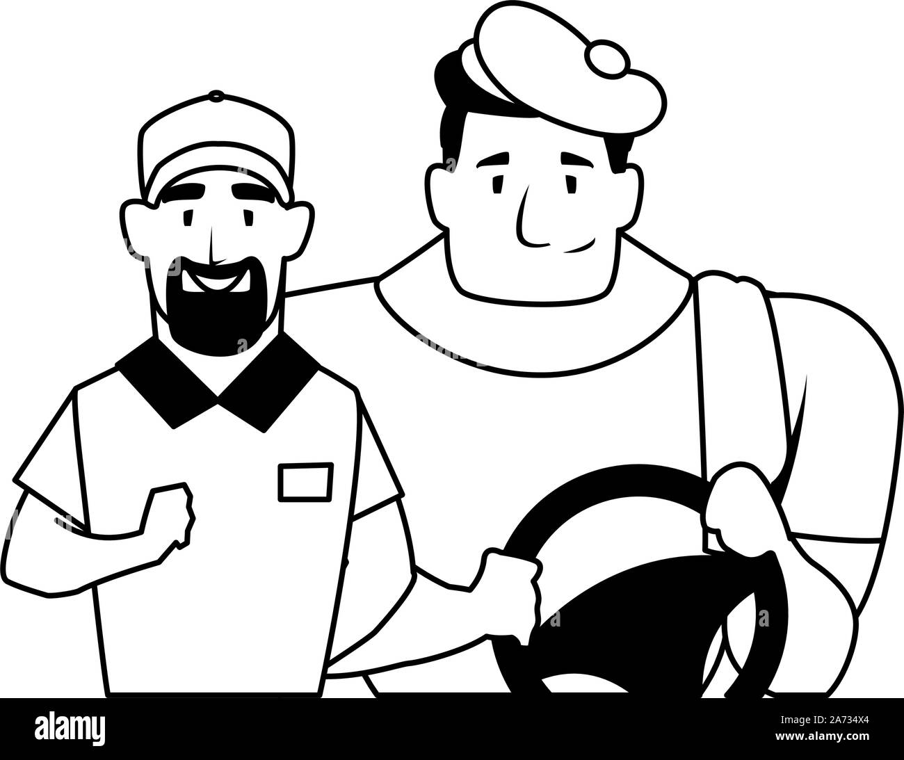 drivers persons design, Worker professional working occupation job ...