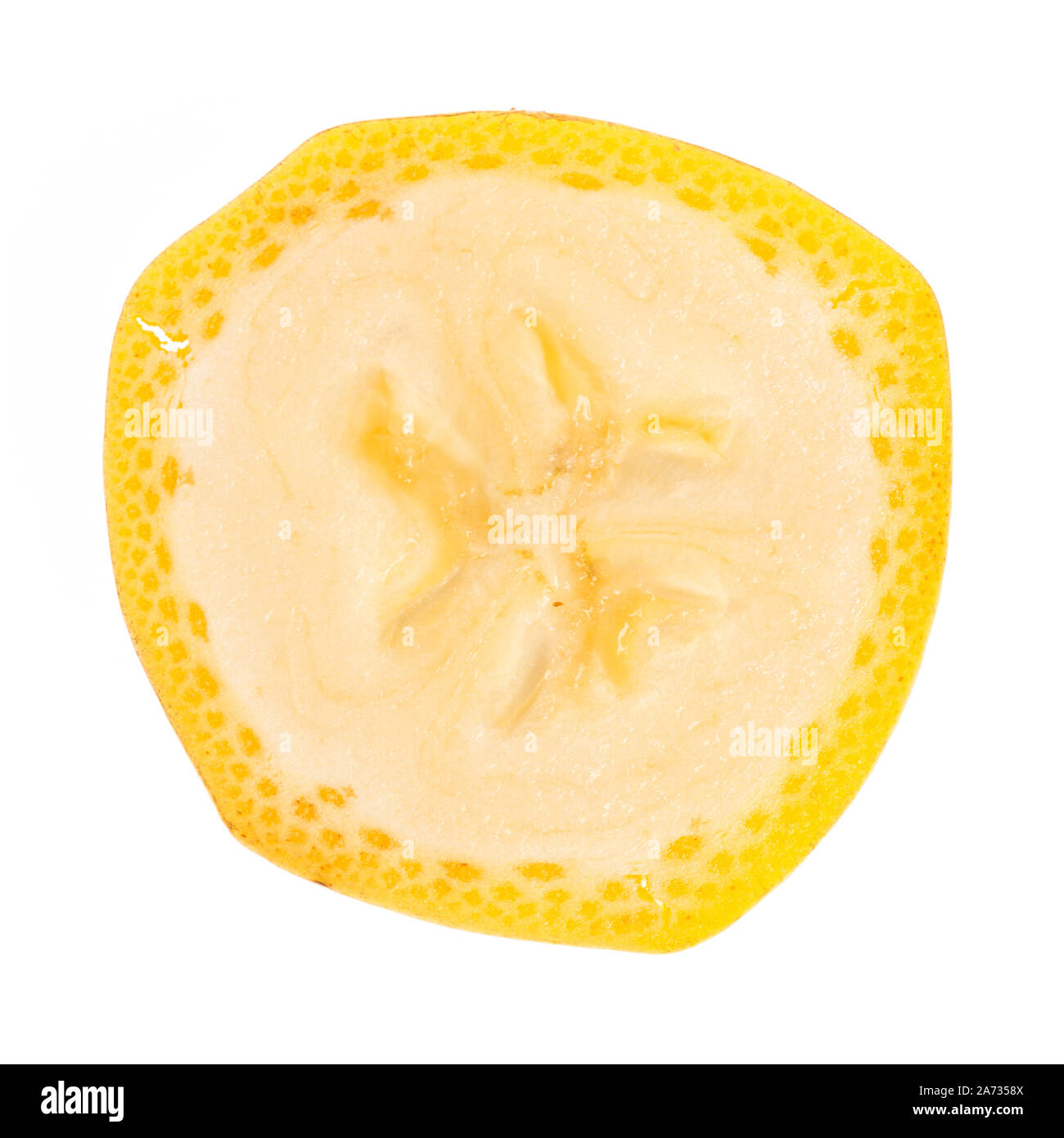 Banana slice Cut Out Stock Images & Pictures - Alamy