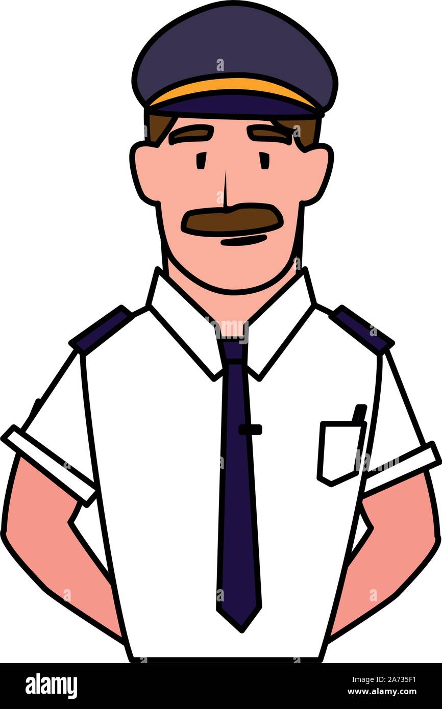 pilot person design, Worker professional working occupation job ...