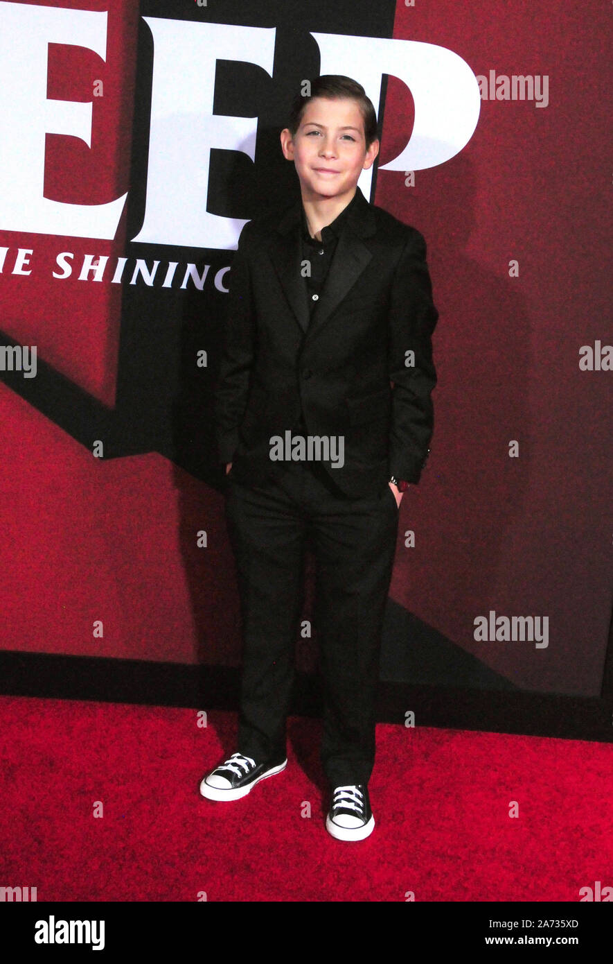 Los Angeles, California, USA 29th October 2019 Actor Jacob Tremblay ...