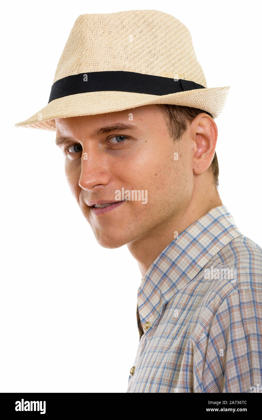 Man wearing camera hat hi-res stock photography and images - Alamy