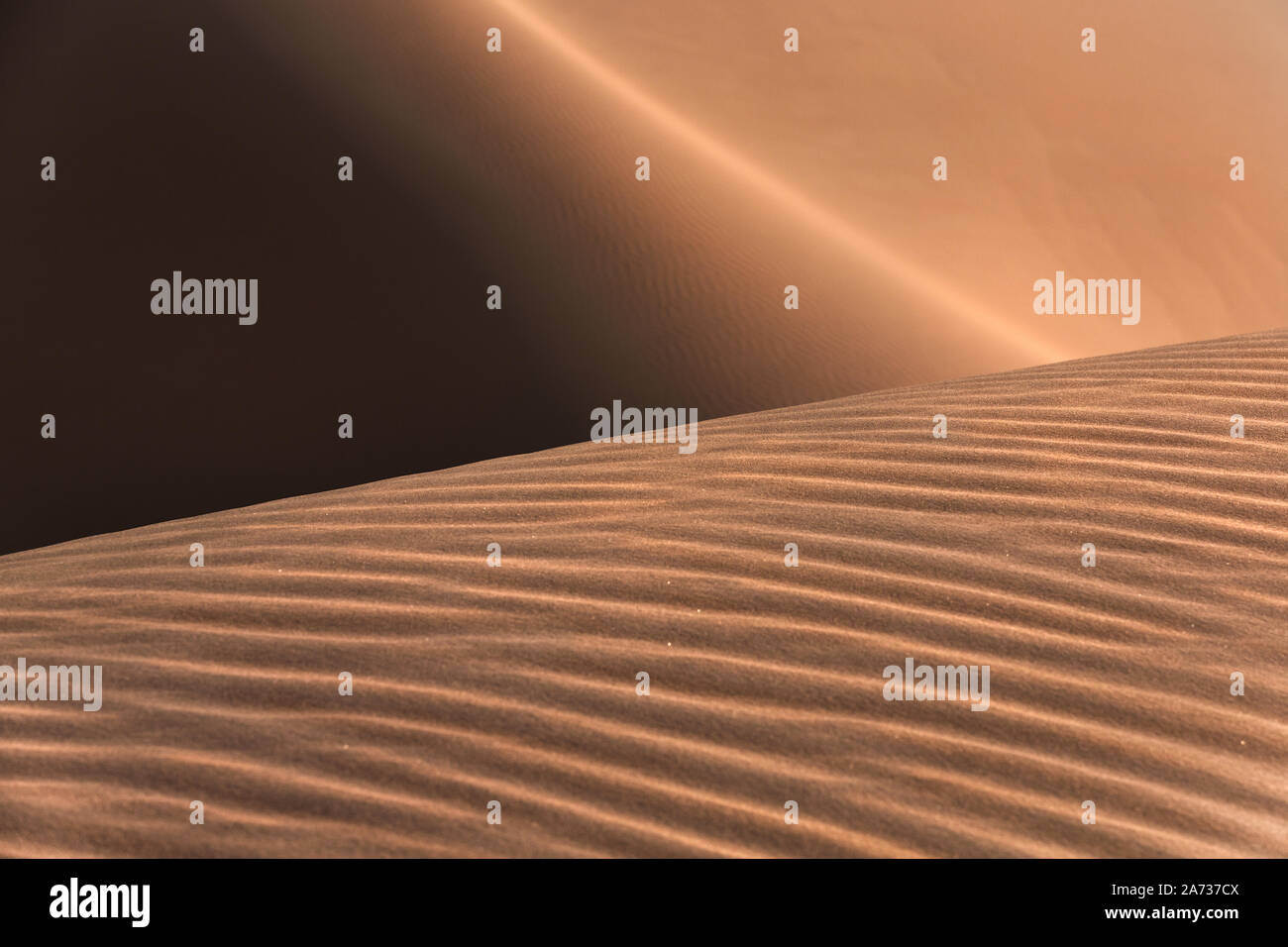 Liwa desert in Abu Dhabi, beautiful sandy landscape, abstract natural ...