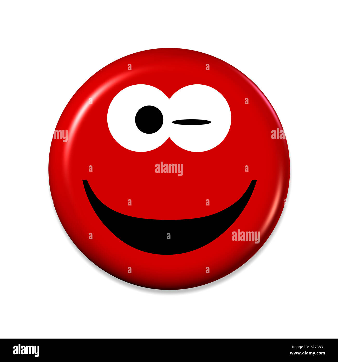 Emoji in a good mood Stock Photo - Alamy