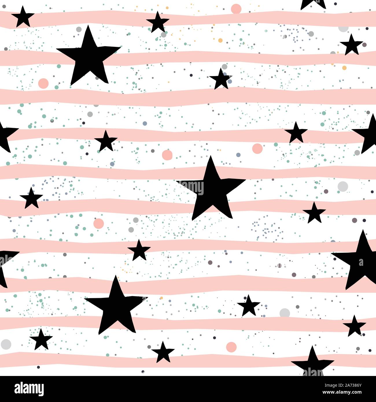 Cute Seamless Star Pattern. Great for backgrounds, backdrops, cars ...