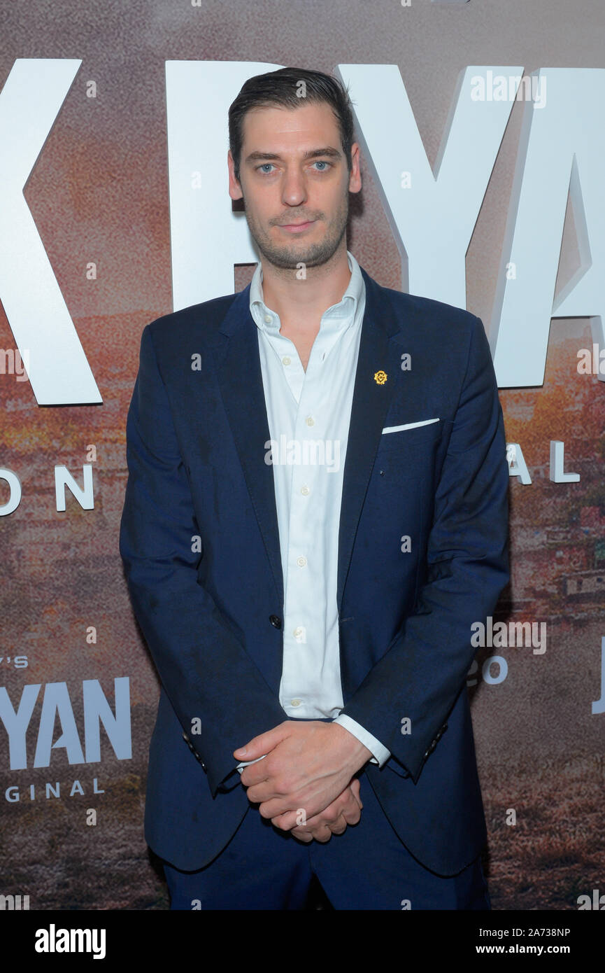 New York, United States. 29th Oct, 2019. Erik Anderson attends the ...