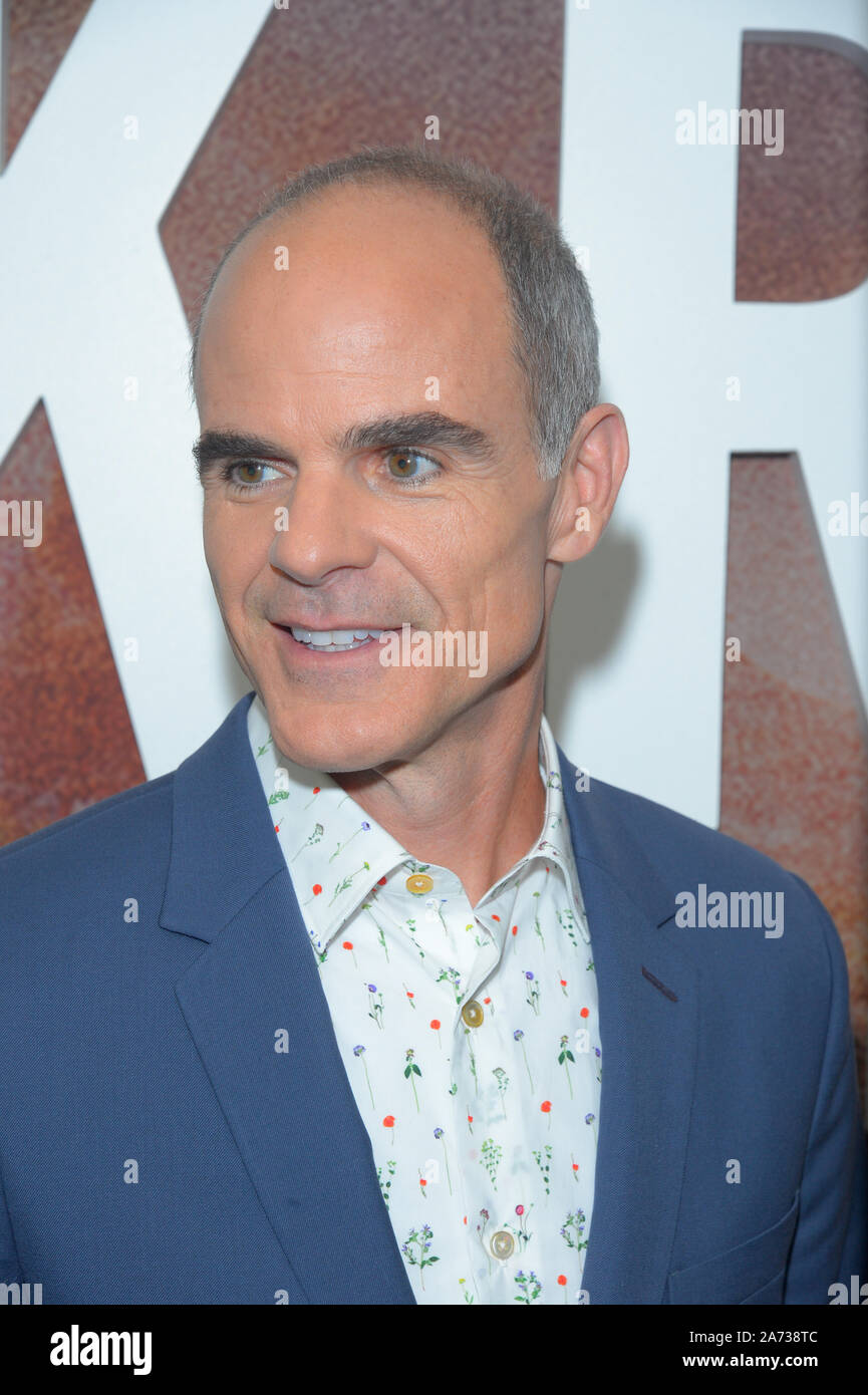 New York, United States. 29th Oct, 2019. Michael Kelly attends the ...
