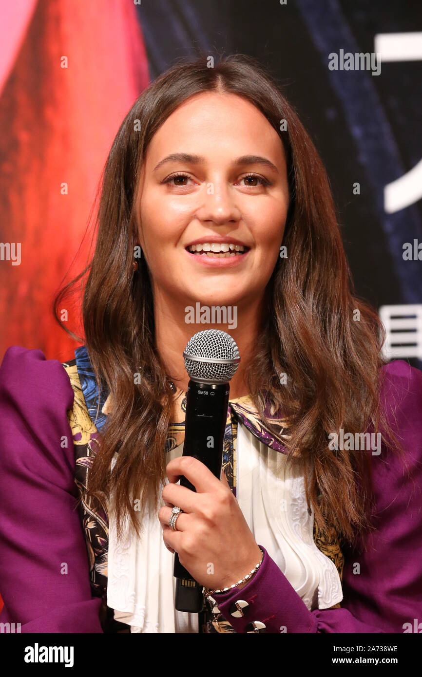 Alicia vikander 2019 hi-res stock photography and images - Alamy